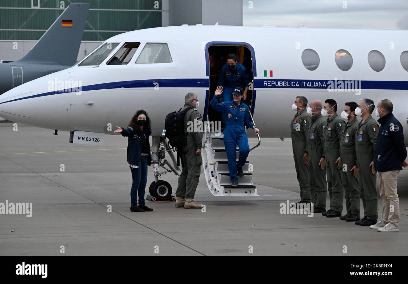 Cologne, Germany. 15th Oct, 2022. Italian astronaut Samantha ...