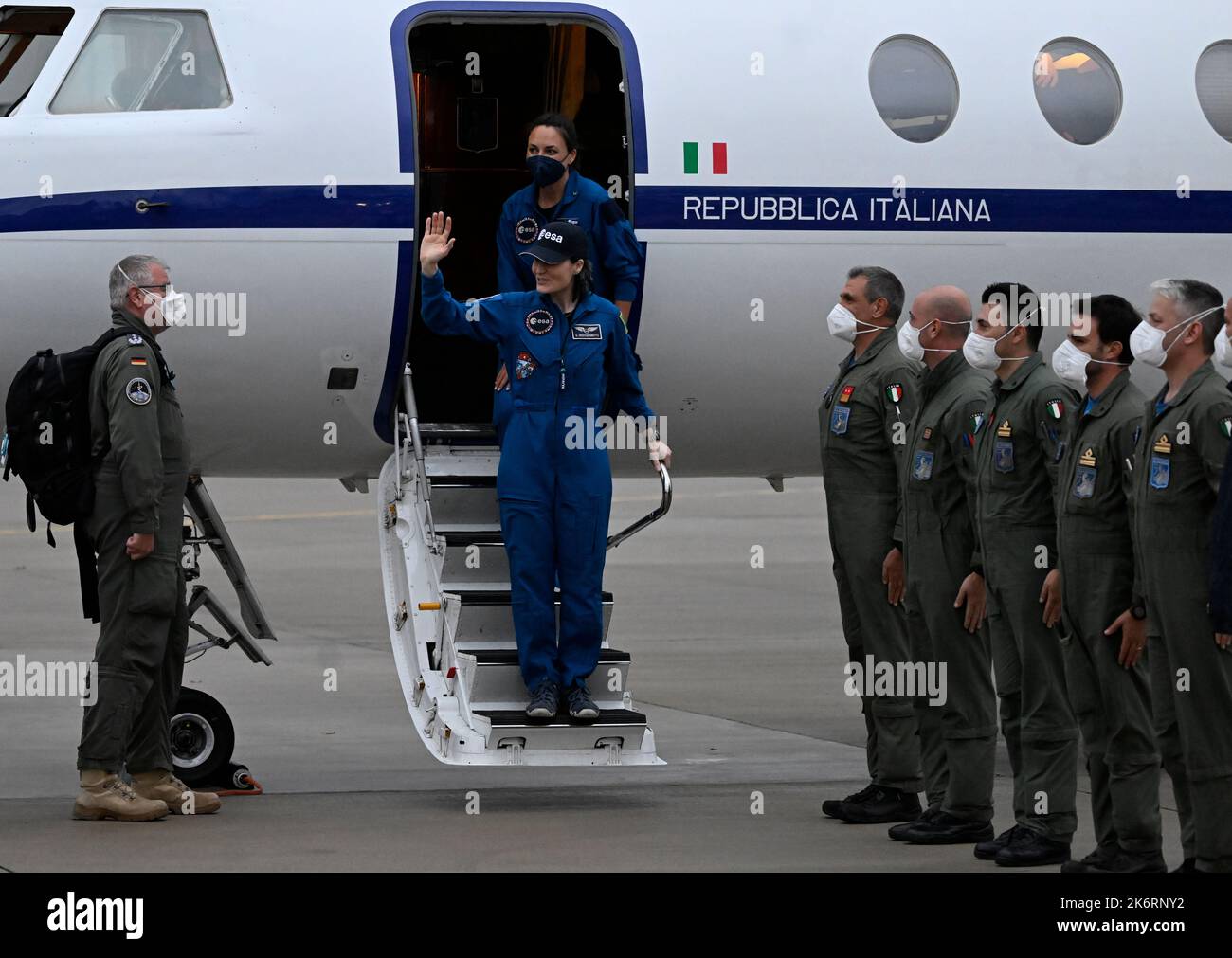 Cologne, Germany. 15th Oct, 2022. Italian astronaut Samantha ...