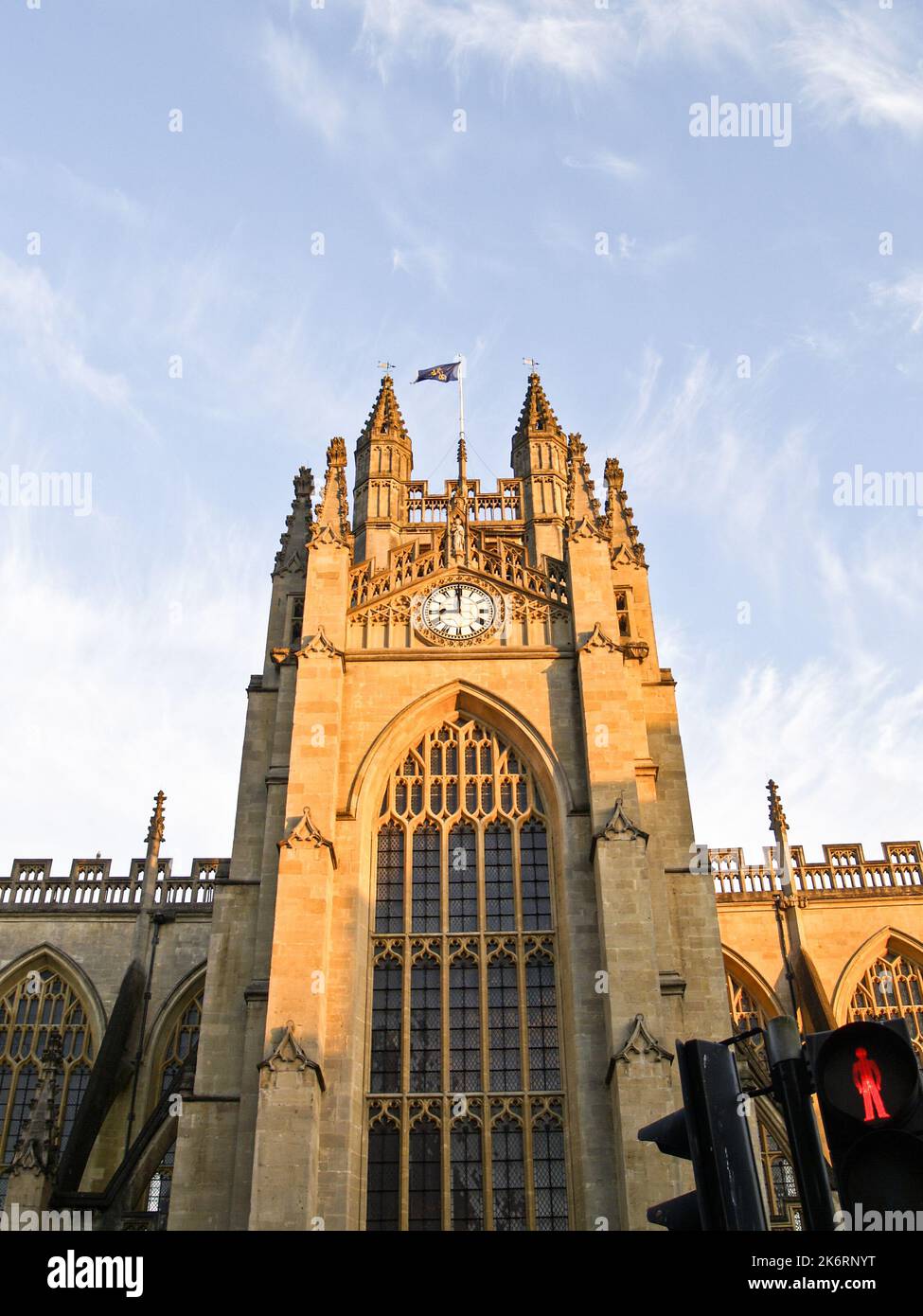 Bath Abbey example of ornate Gothic architecture in United Kingdom ...