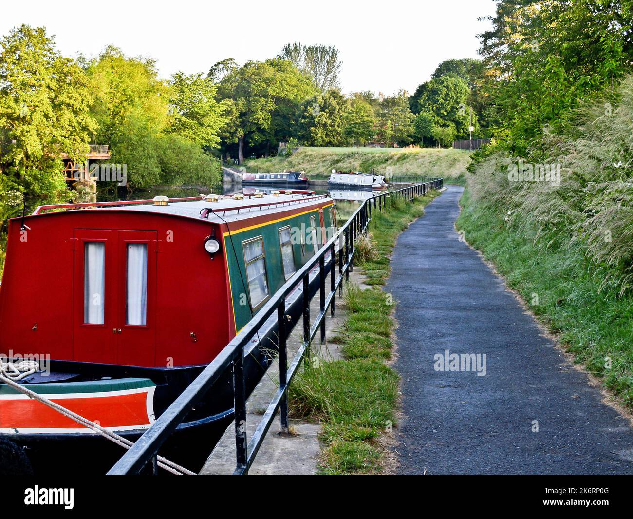 Traditional river barges converted to holiday accommodation on Avon ...