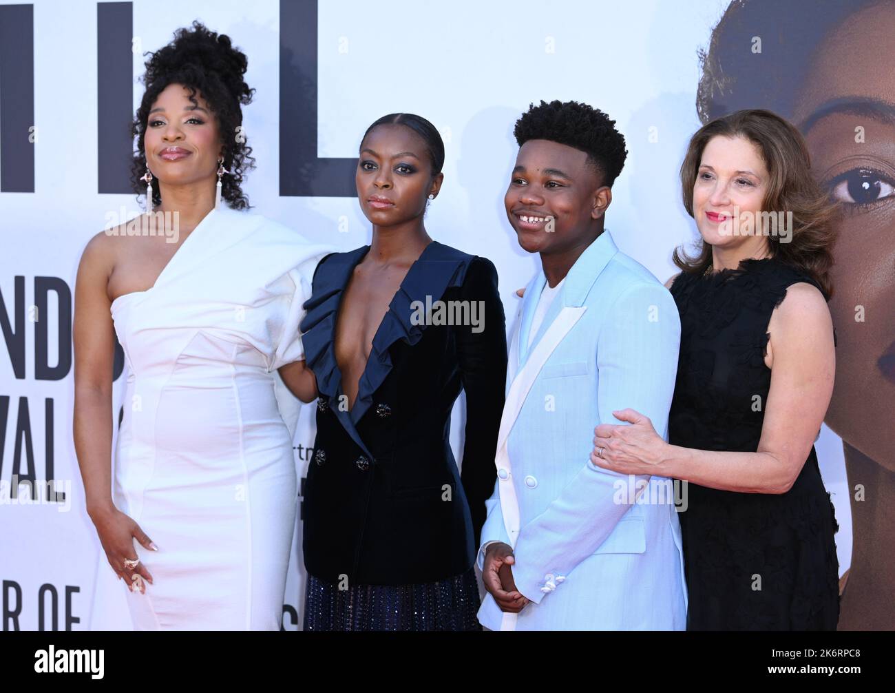 October 15th, 2022. London, UK. Director Chinonye Chukwu, Danielle ...
