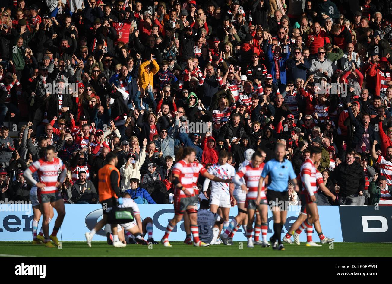Kingsholm Stadium, Gloucester, UK. 15th Oct, 2022. Gallaher Premiership ...