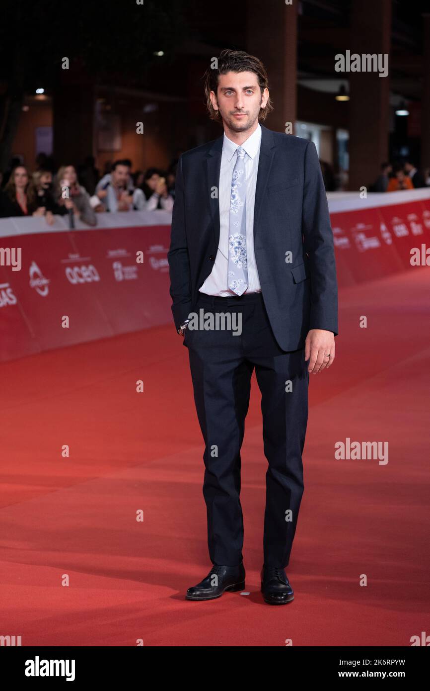 Rome, Italy, October 15, 2022 - Pietro Castellitto attends at red ...