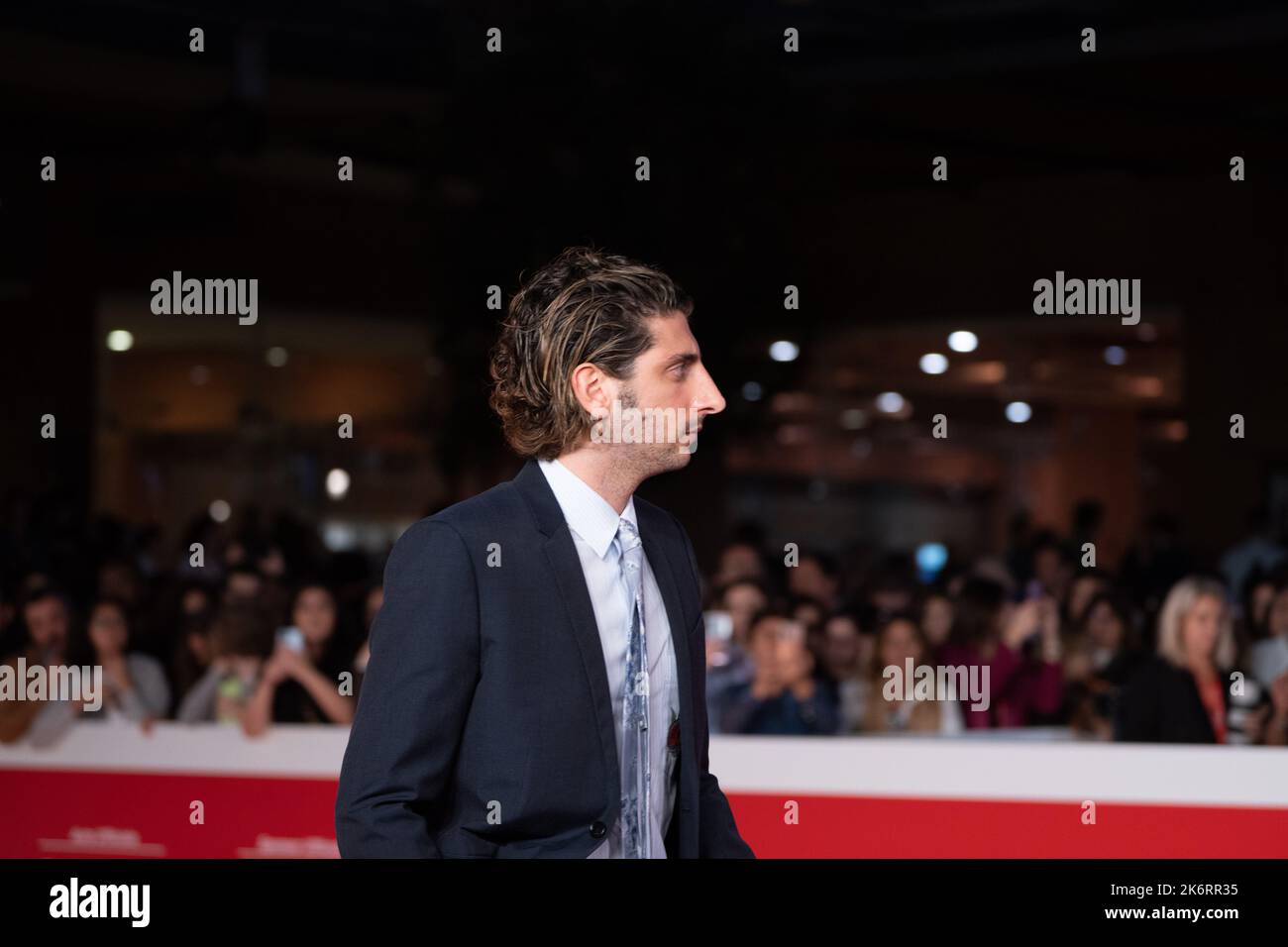 Rome, Italy, October 15, 2022 - Pietro Castellitto attends at red ...
