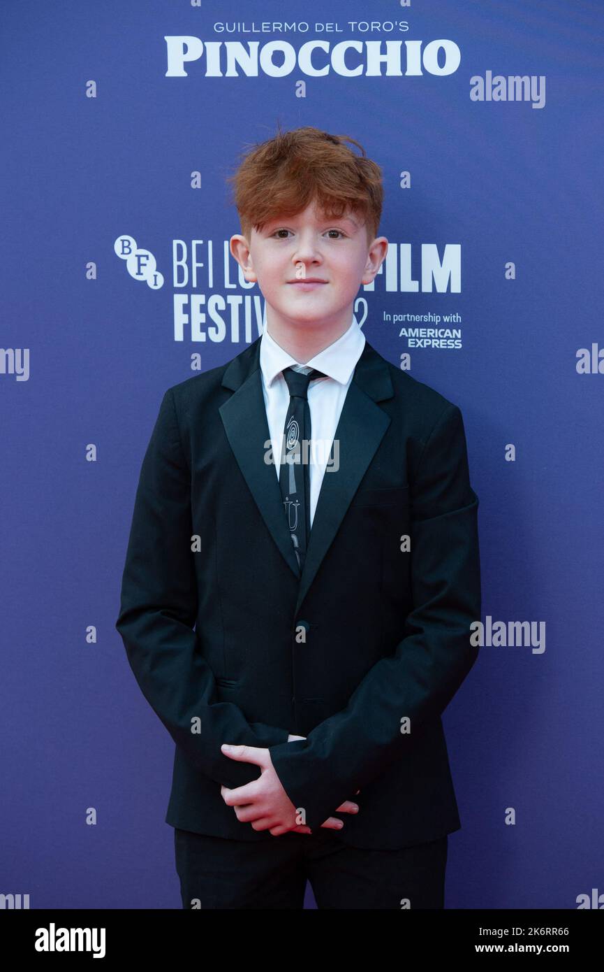 Gregory Mann attending the Guillermo Del Toro's Pinocchio Premiere as ...