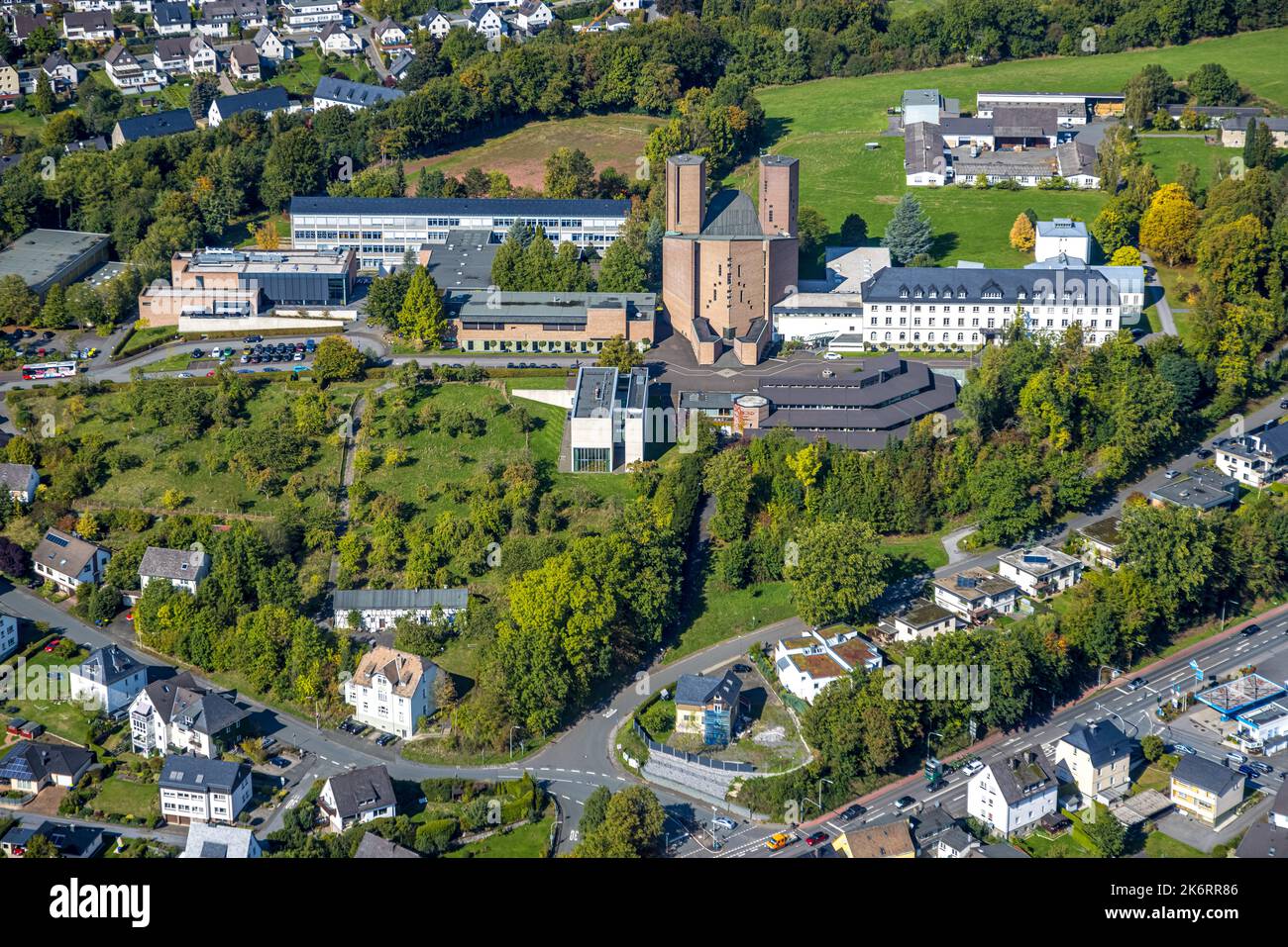 Konigsmunster abbey and benedictine high school hi-res stock ...