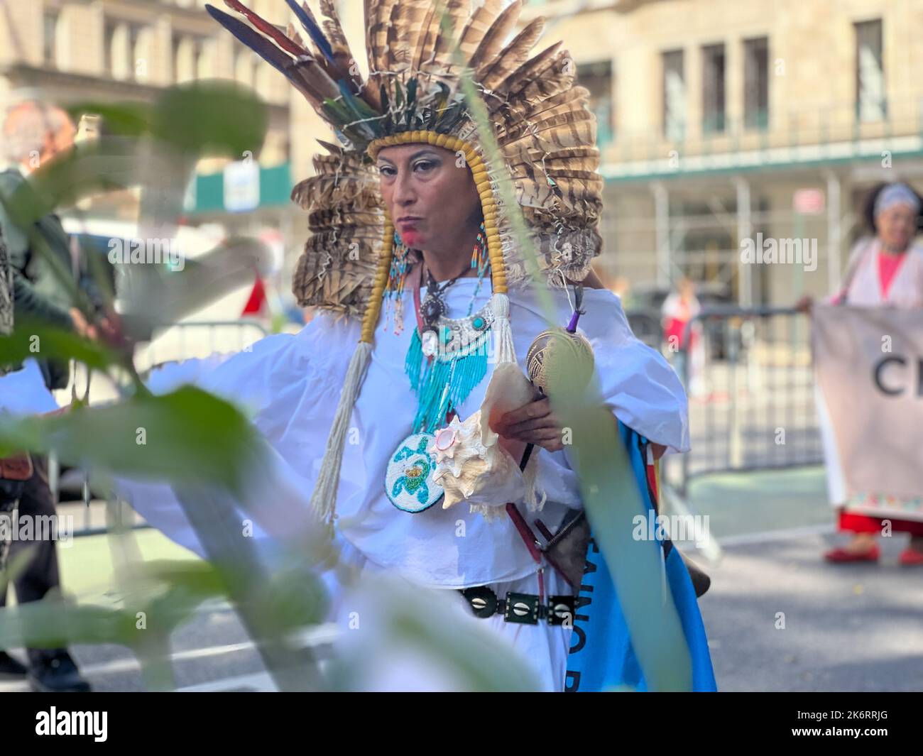 New York City, United States. 15th OCT, 2022. Hundreds march at Madison ...