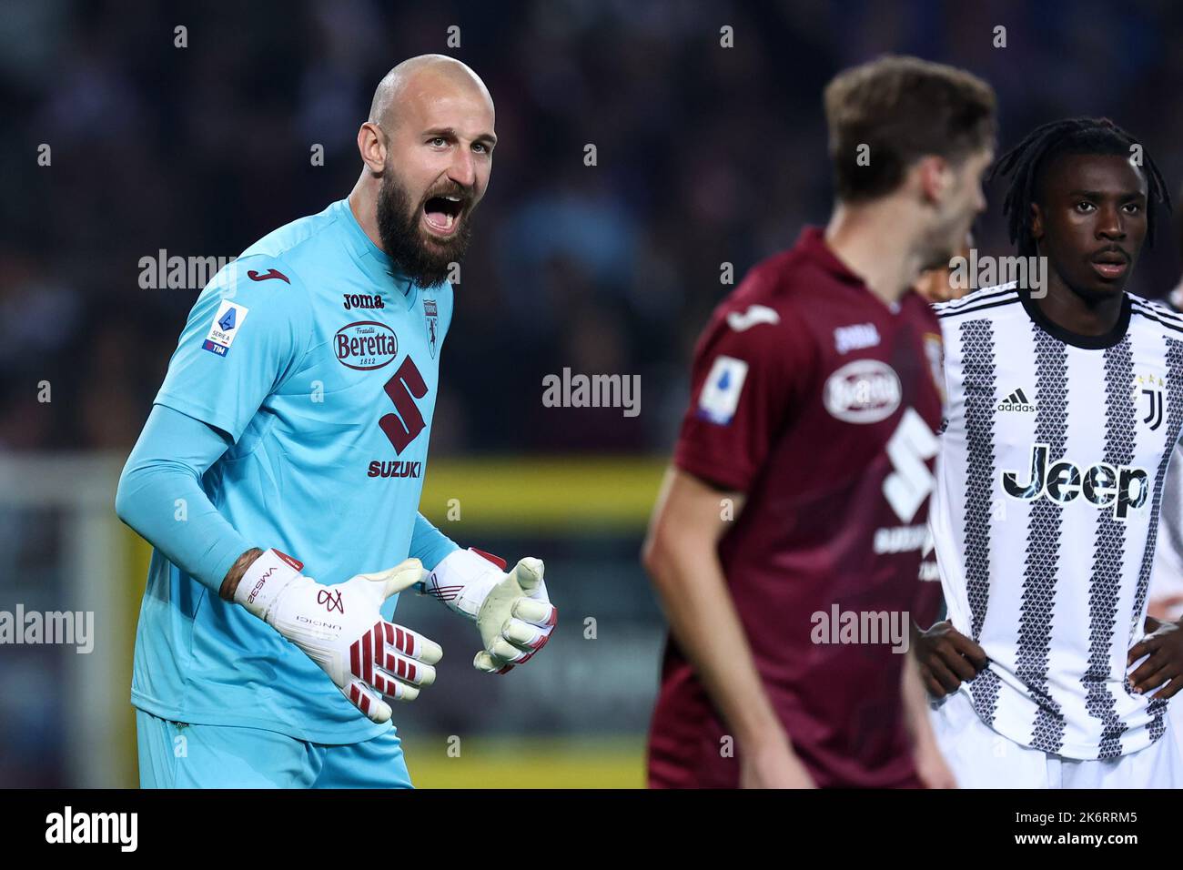 Vanja Milinkovic Savic of Torino Fc yells during the Serie A match ...