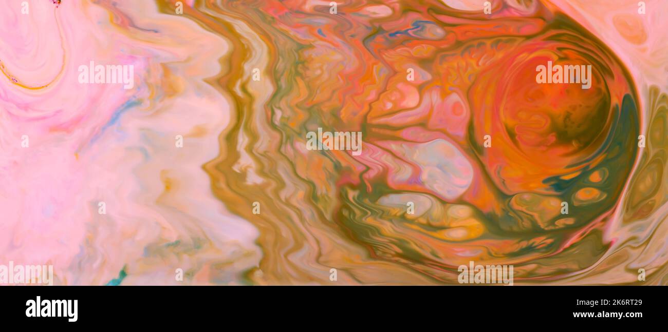 Abstract liquid design vibrant colors hi-res stock photography and ...