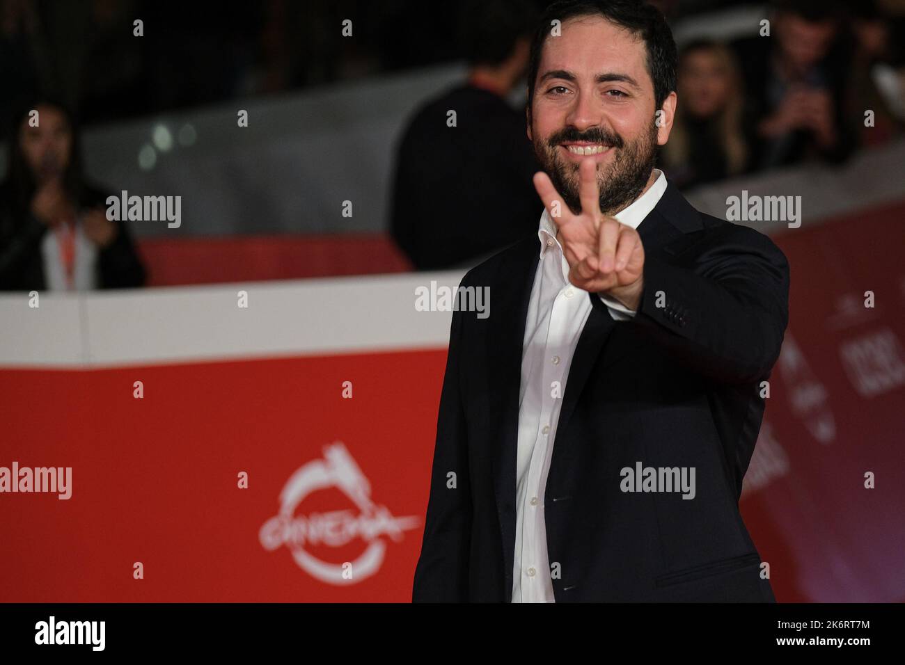 October 14, 2022, Rome, Rome, Italy: Matteo Rovere, an actor of ...