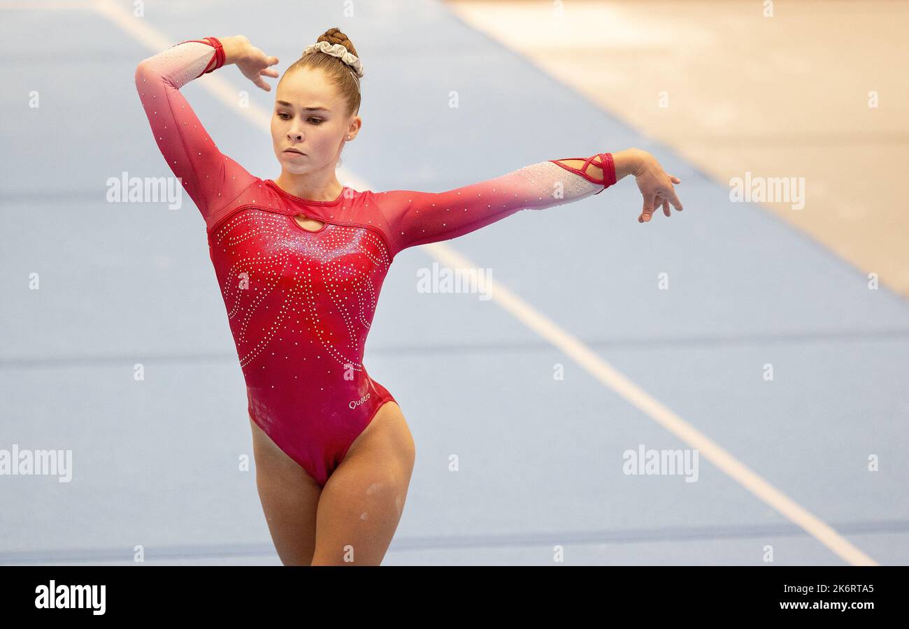 ROTTERDAM - Eythora Thorsdottir during the second qualifying match for ...