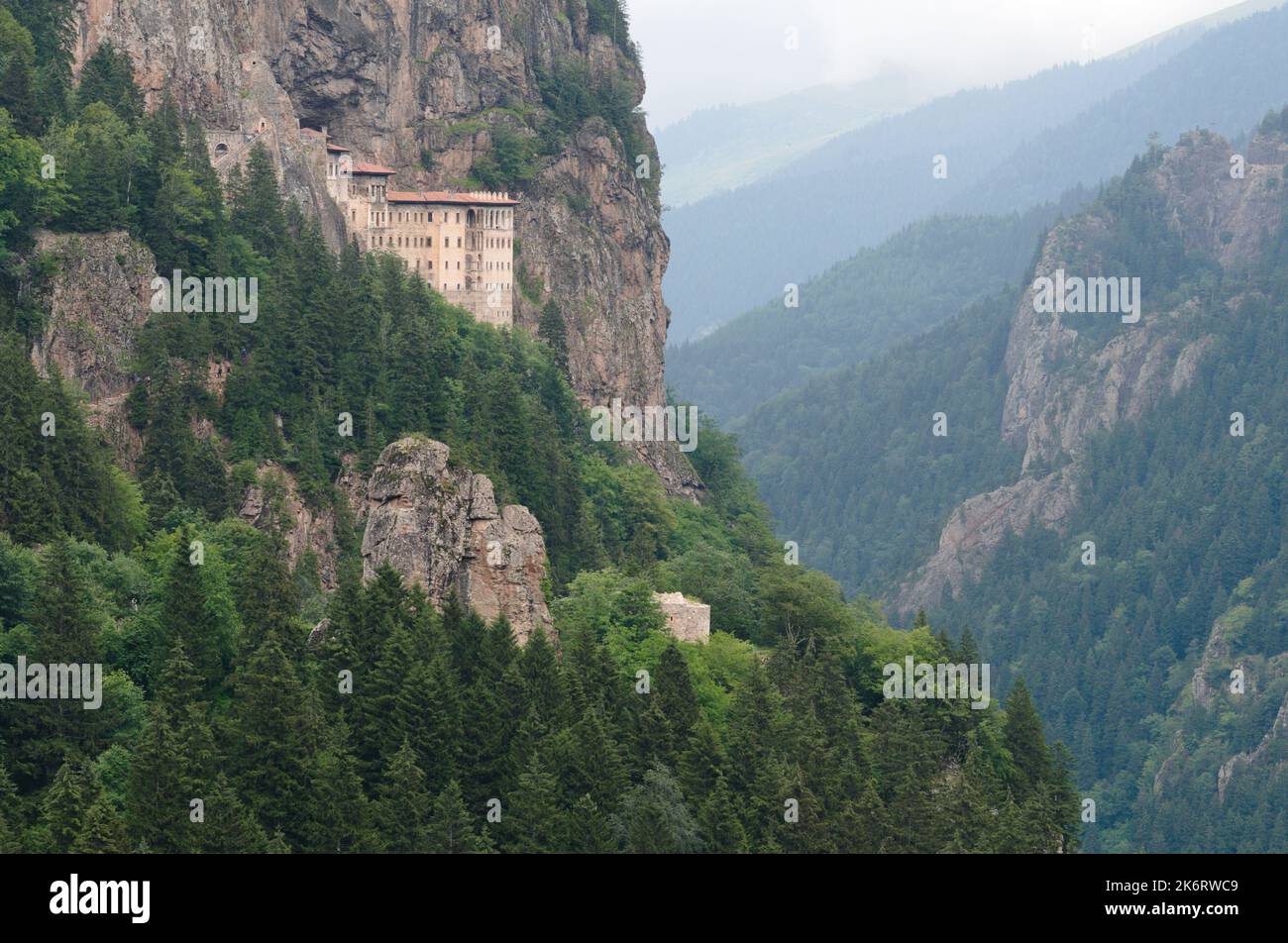Greek Orthodox Sumela monastery near Trabzon, Turkey Stock Photo - Alamy