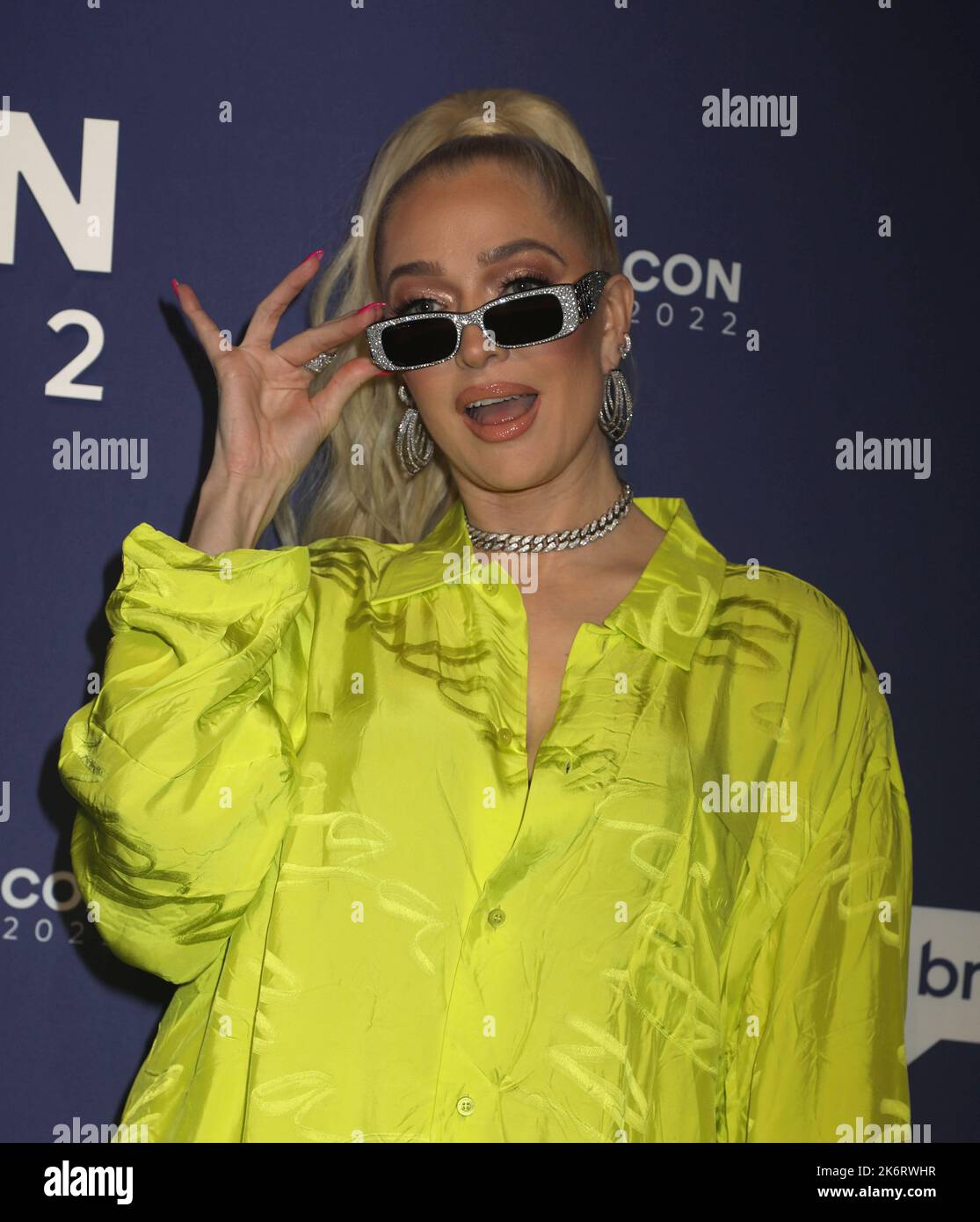 October 14 2022 New York City New York Usa Reality Star Erika Jayne Also Known As Erika
