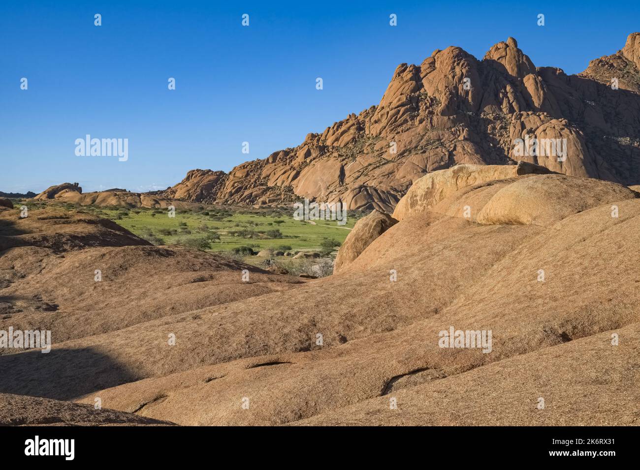 Namibian the rocks of Spitzkoppe in Damaraland, landscape Stock Photo ...