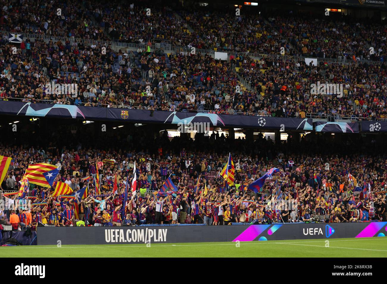Spain. 12th Oct, 2022. Spain, Barcelona, oct 12 2022: fc Barcelona's ...