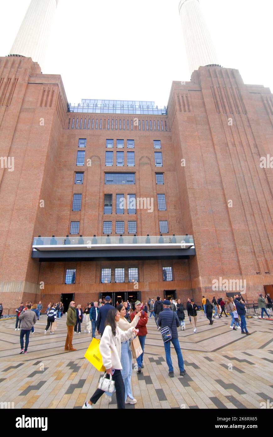 London, UK. 15th Oct, 2022. Battersea Power Station opens to the public ...