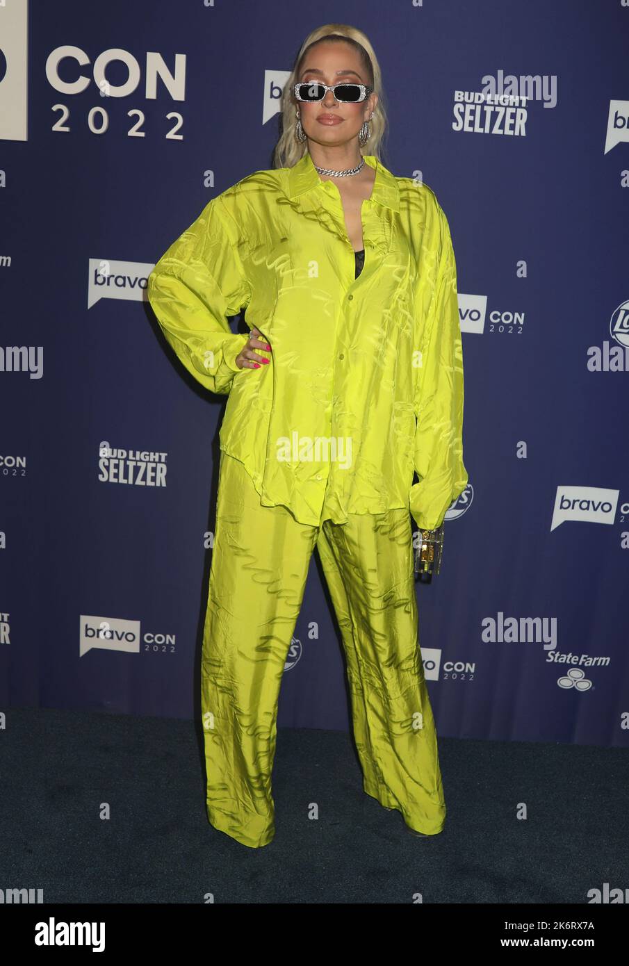 October 14 2022 New York City New York Usa Reality Star Erika Jayne Also Known As Erika