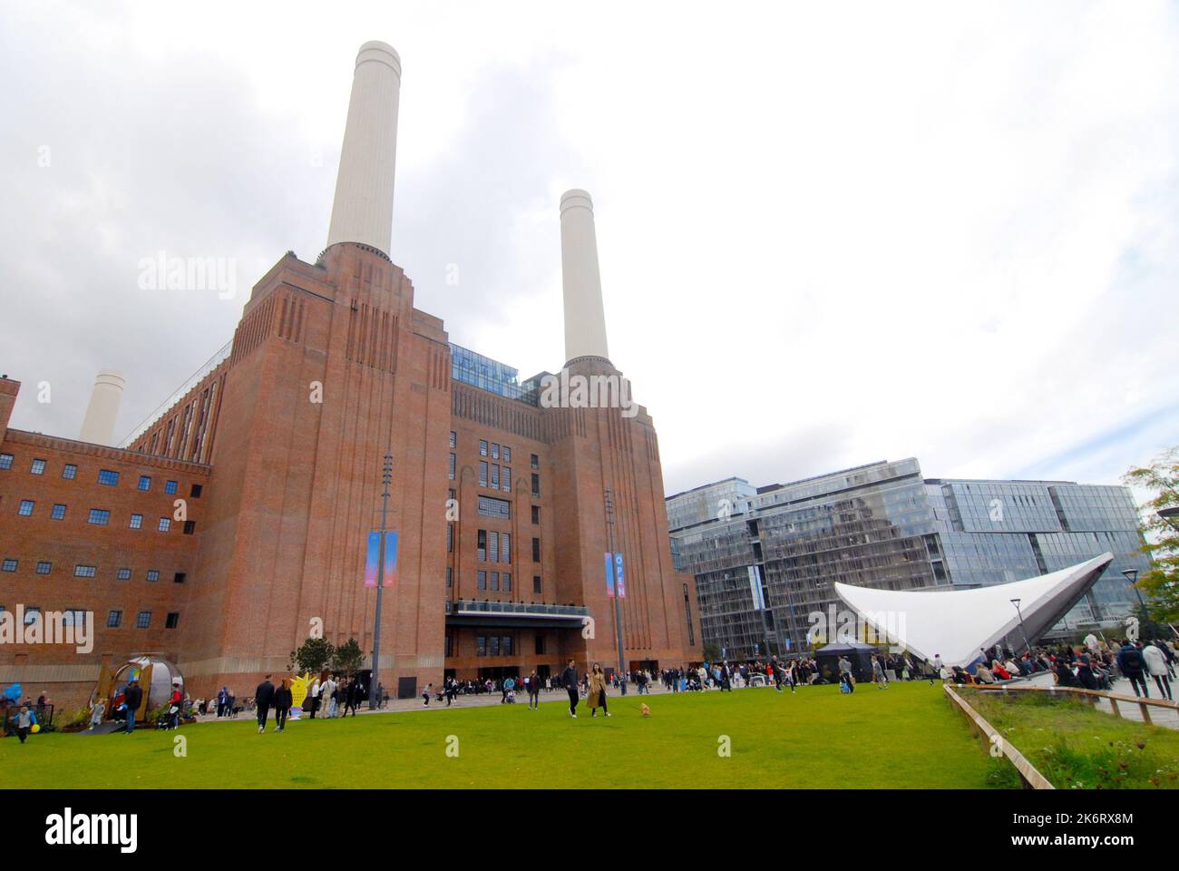 London, UK. 15th Oct, 2022. Battersea Power Station opens to the public ...