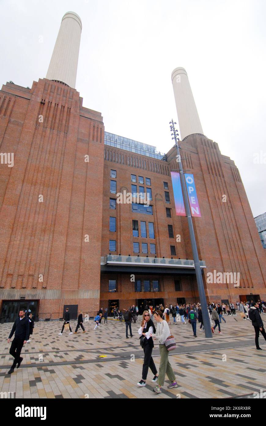 London, UK. 15th Oct, 2022. Battersea Power Station opens to the public ...