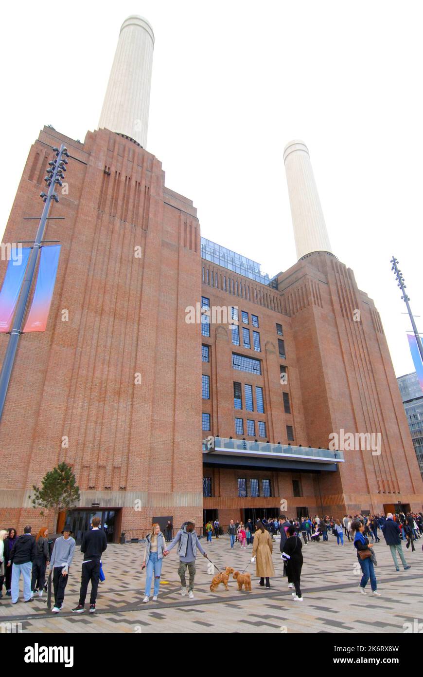 London, UK. 15th Oct, 2022. Battersea Power Station opens to the public ...