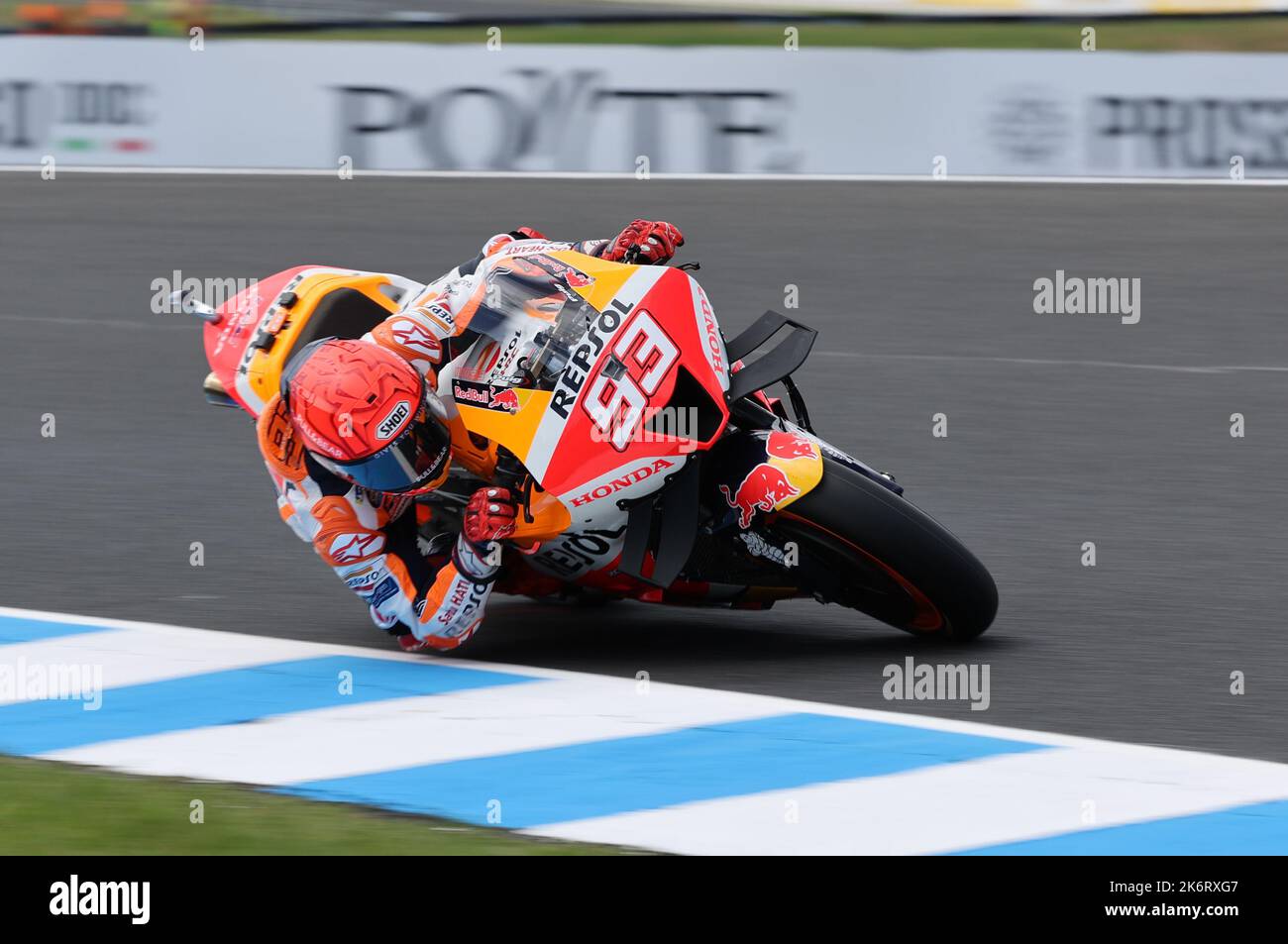Phillip Island, AUSTRALIA, 15. OCTOBER 2022: #93 HONDA, MARQUEZ Marc, SPA, Repsol Honda Team ...