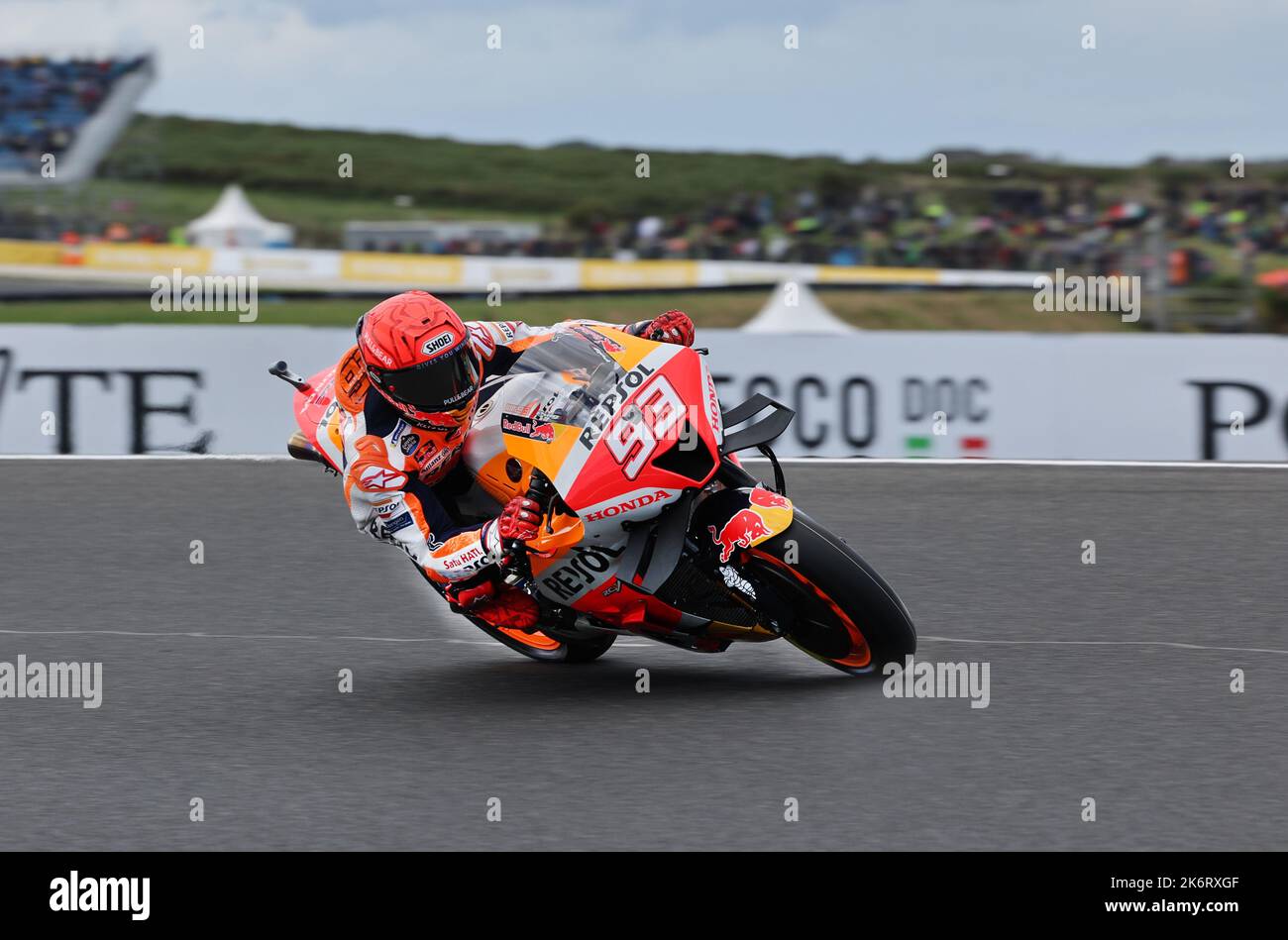 Phillip Island, AUSTRALIA, 15. OCTOBER 2022: #93 HONDA, MARQUEZ Marc, SPA, Repsol Honda Team ...