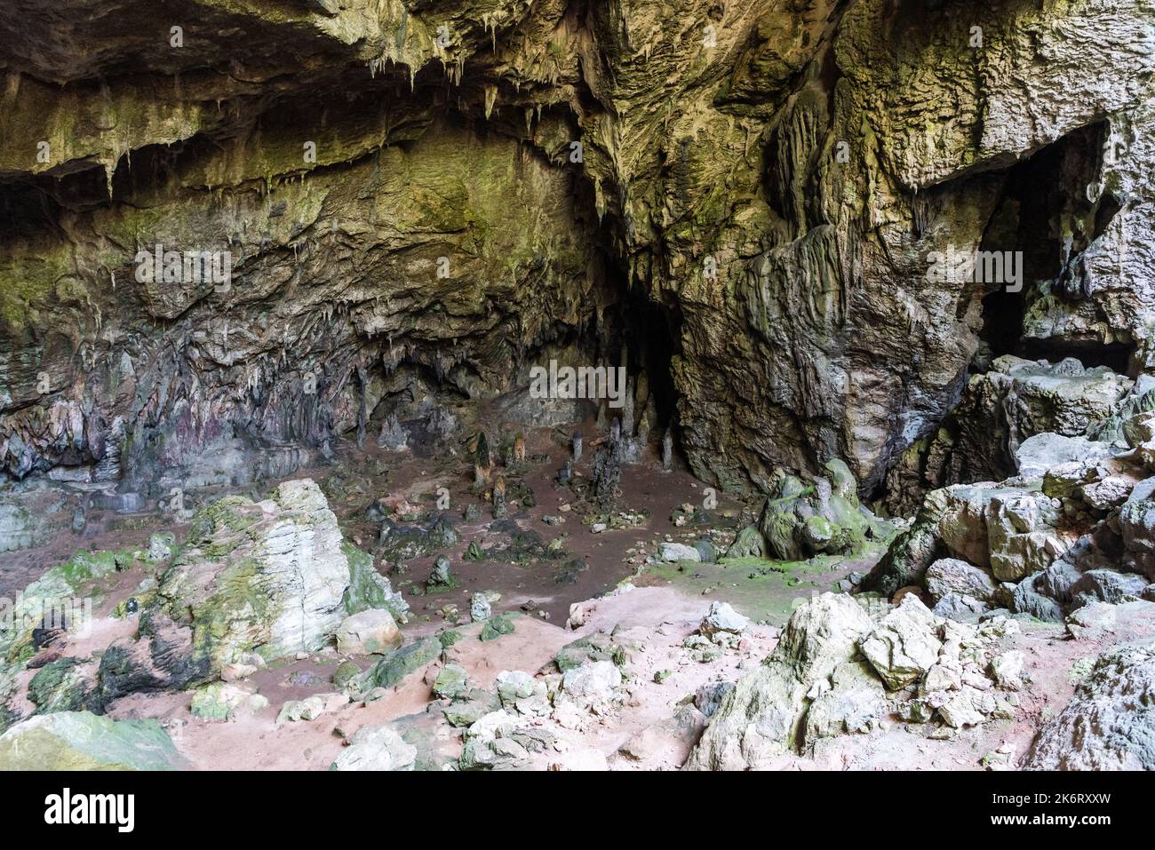 Marmaris, Mugla, Turkey – April 7, 2021. View of Nimara Cave on Cennet ... Marmaris, Mugla, Turkey – April 7, 2021. View of Nimara Cave on Cennet ...