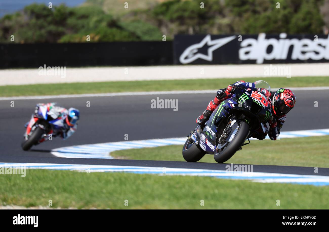 Phillip Island, Australia. , . #20 YAMAHA, QUARTARARO Fabio, FRA ...
