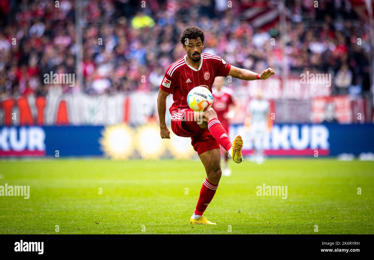 Düsseldorf, 15.10.2022 Emmanuel Iyoha (F95) Fortuna Düsseldorf - 1. FC ...