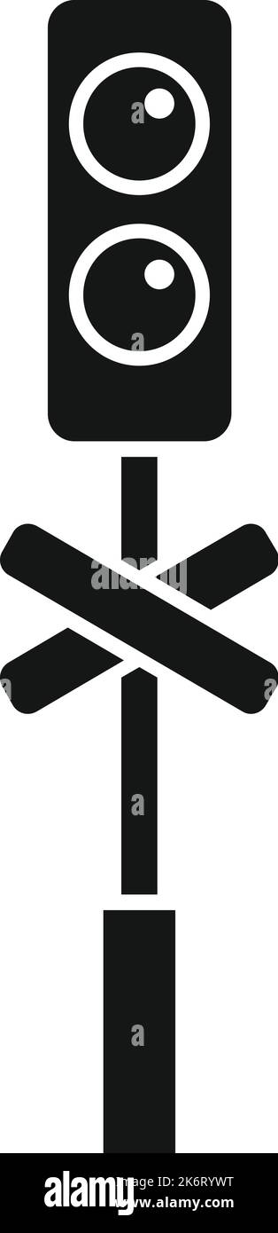 Caution control icon simple vector. Road train. Safety traffic Stock ...