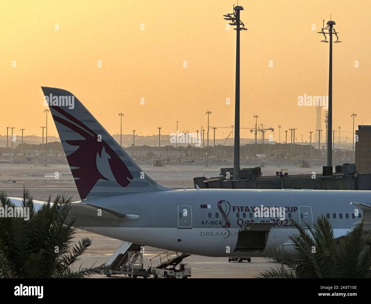 Hamad international airport qatar 2022 hi-res stock photography and ...