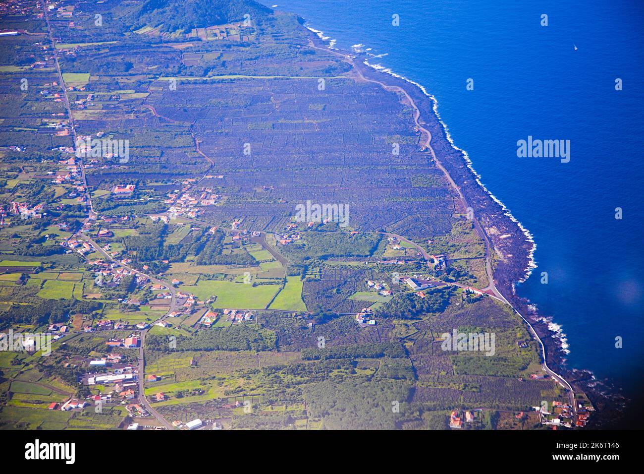 Azores pico aerial hi-res stock photography and images - Alamy