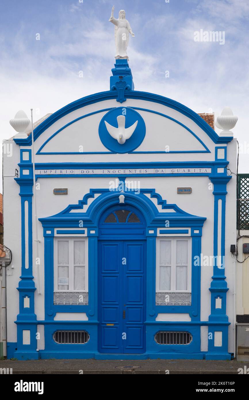 Portugal, Azores, Terceira Island, Angra do Heroismo, imperio ...