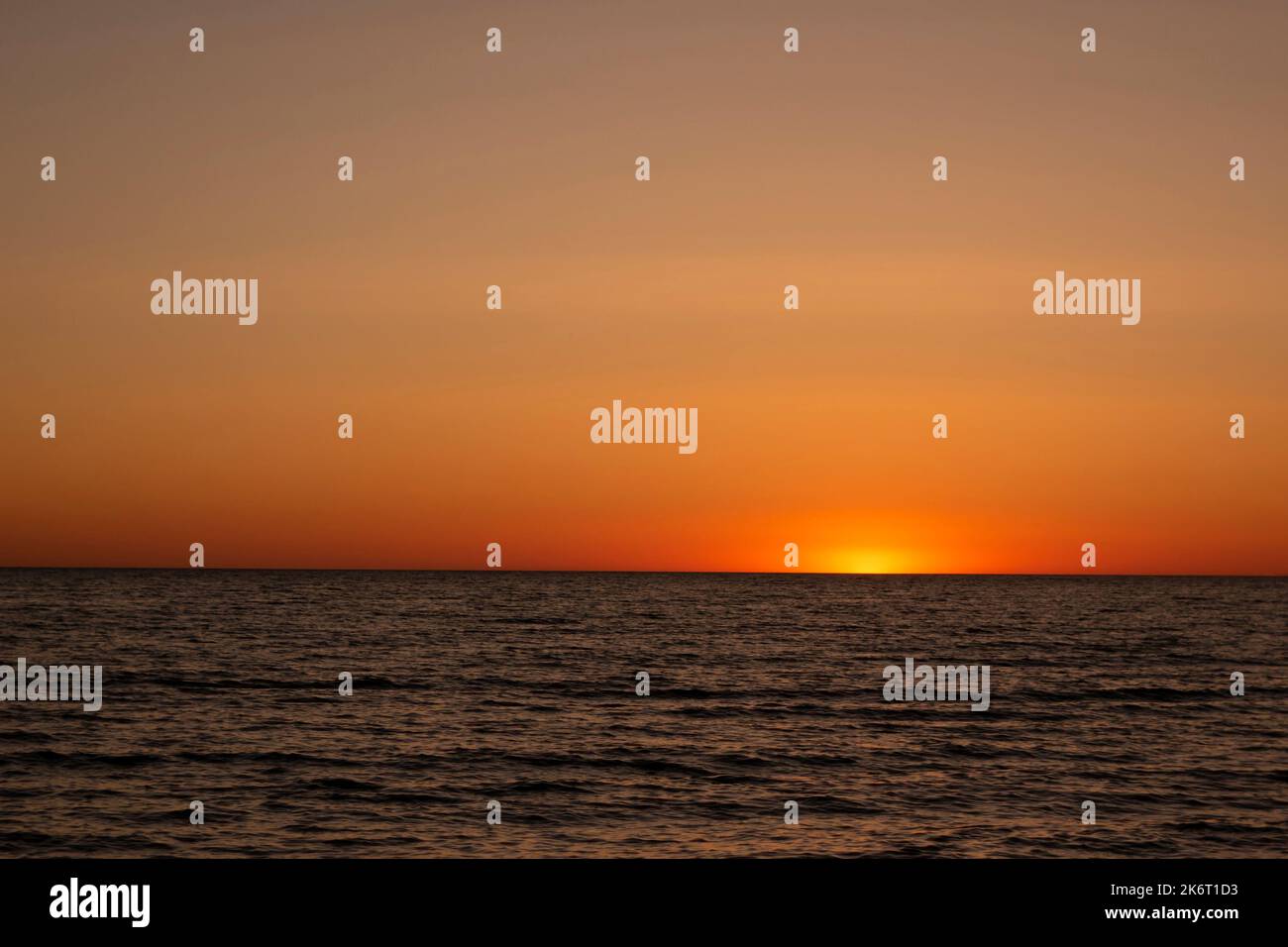 Sunset: colorful natural landscape for a magazine, for a banner or ...