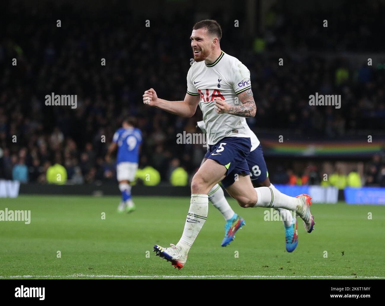 London, UK. 15th October 2022. Pierre-Emile Højbjerg of Tottenham ...
