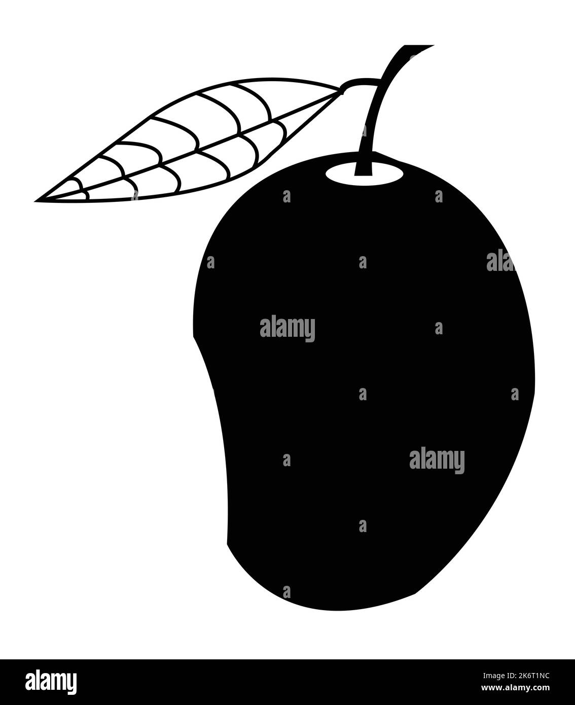Black mango Black and White Stock Photos & Images - Alamy