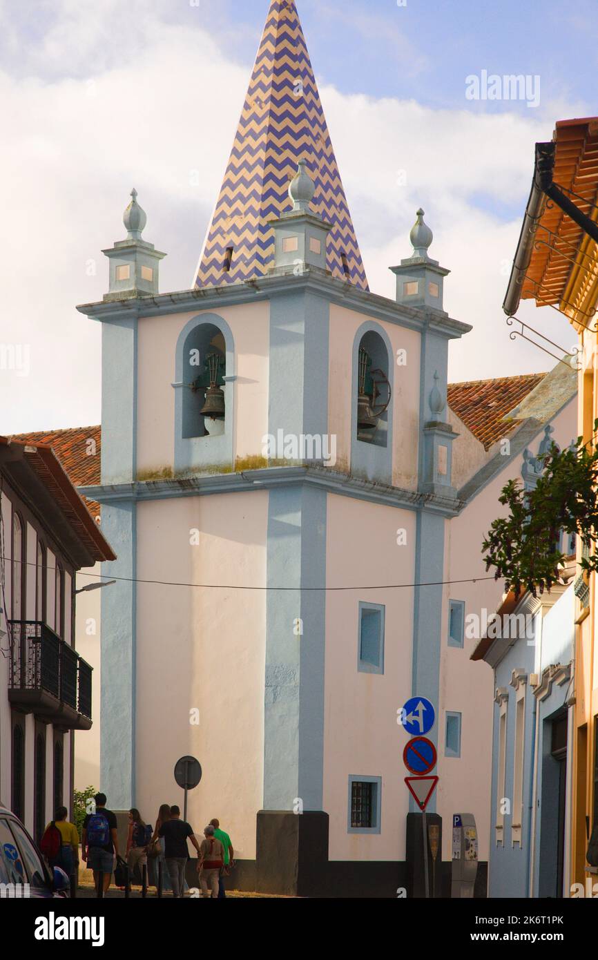 Portugal, Azores, Terceira Island, Angra do Heroismo, Church of the ...