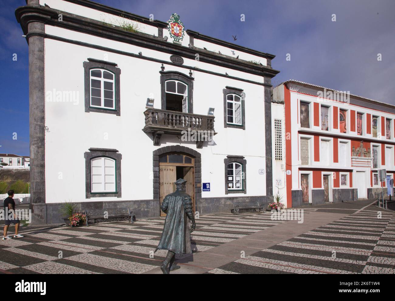 Portugal, Azores, Terceira Island, Angra do Heroismo, Custom House ...