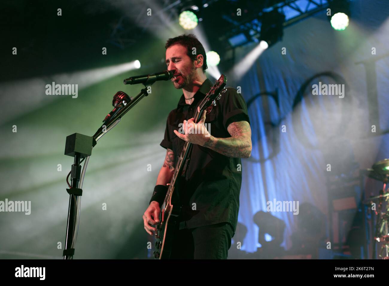 Godsmack live at Manchester Academy Uk, 9th October 2022 Stock Photo ...