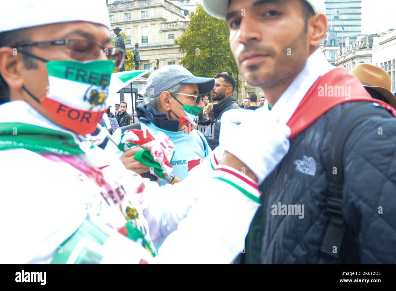 Iranian community of the uk keep the protest alive outside the troubled ...