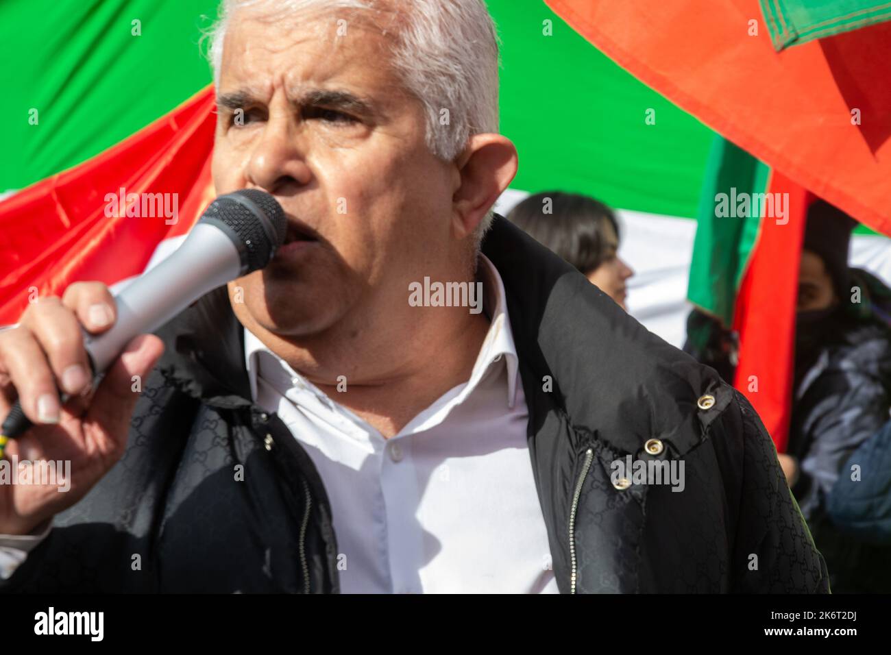 Iranian community of the uk keep the protest alive outside the troubled ...