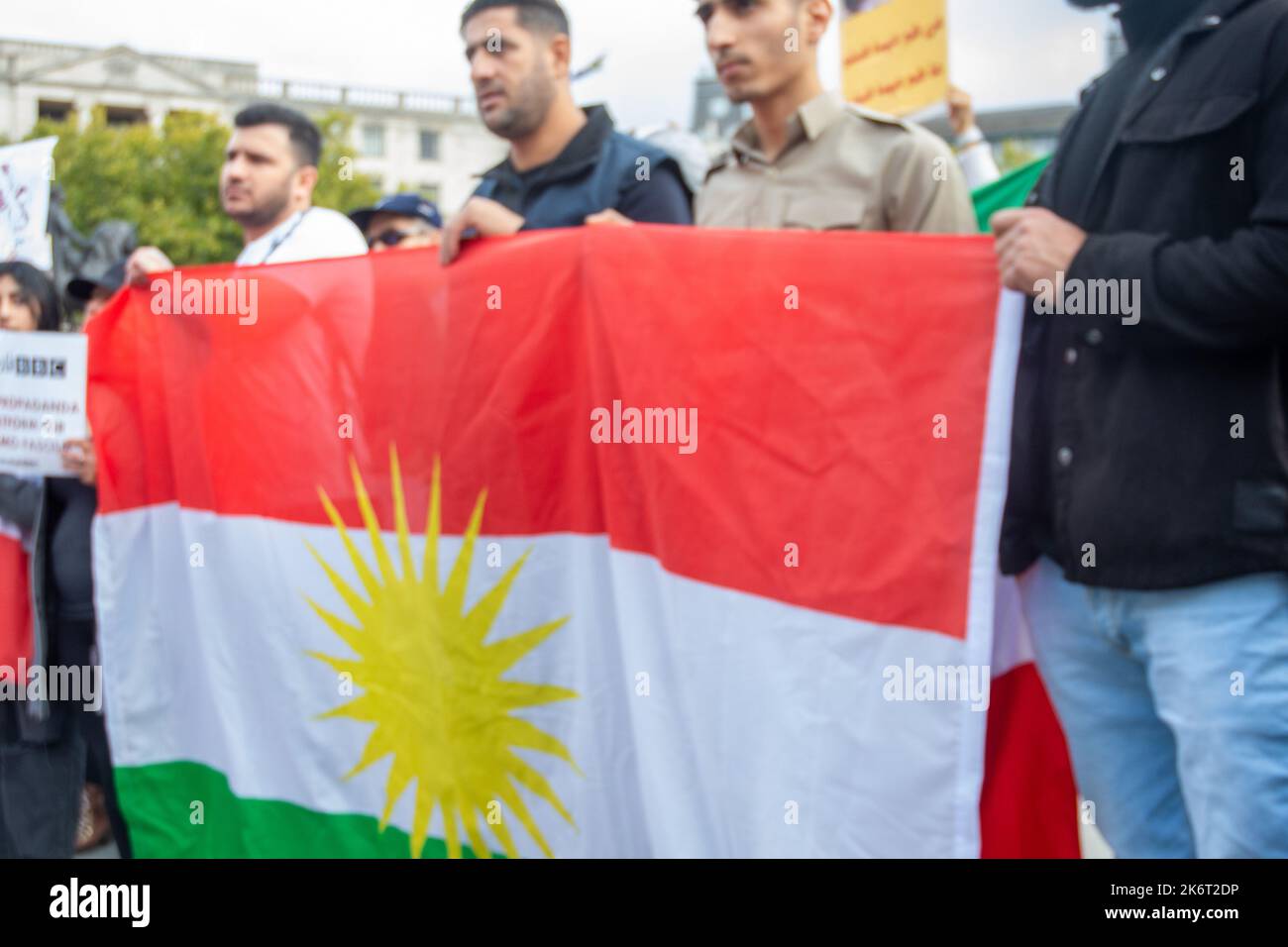Iranian community of the uk keep the protest alive outside the troubled ...