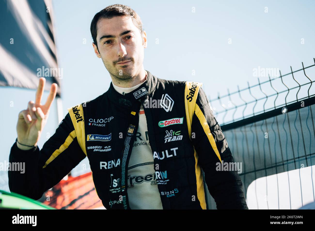 RIGOULET Mathieu (fra), Vic'Team, Clio Cup 2022, portrait during the ...