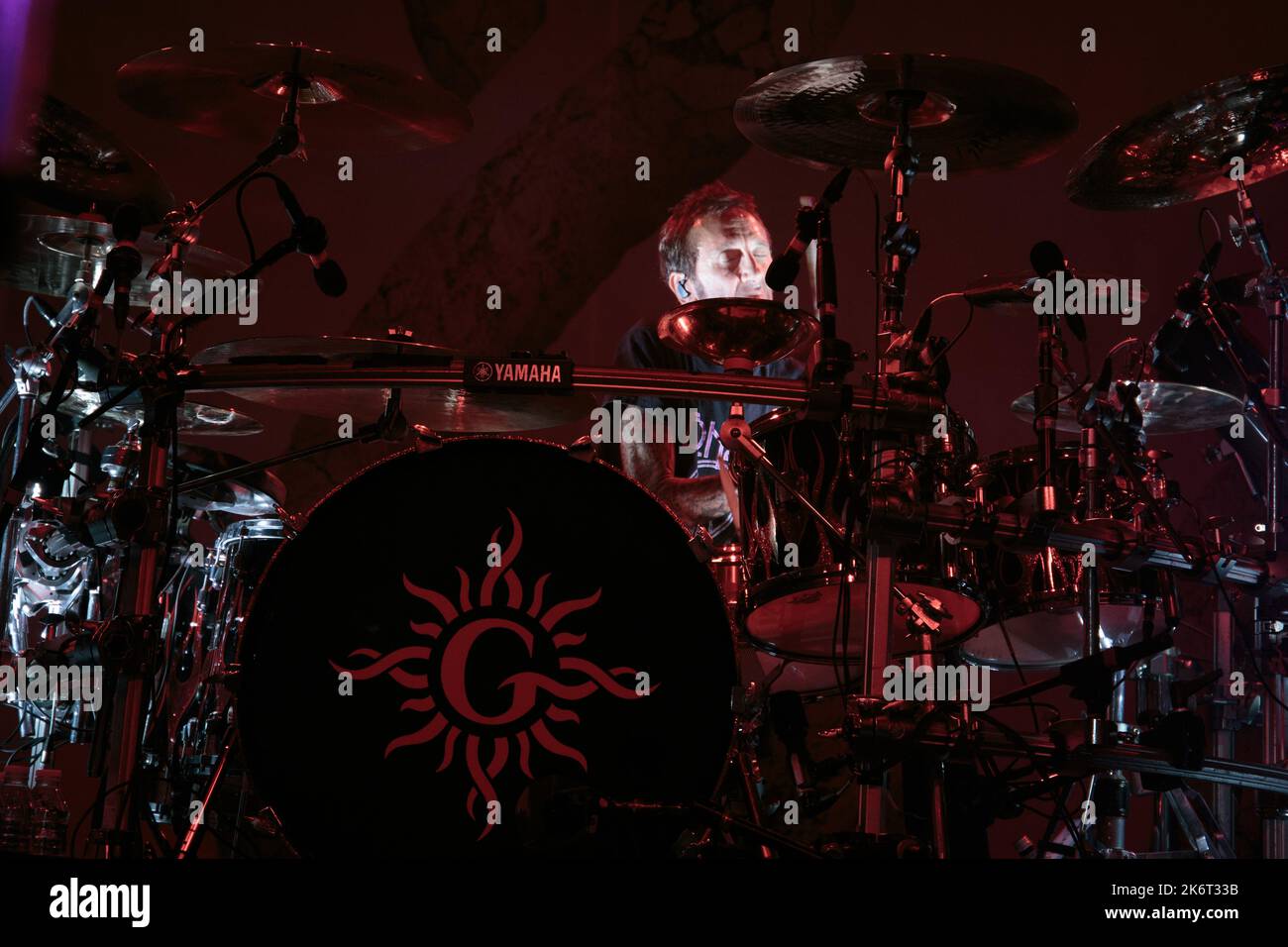 Godsmack live at Manchester Academy Uk, 9th October 2022 Stock Photo ...