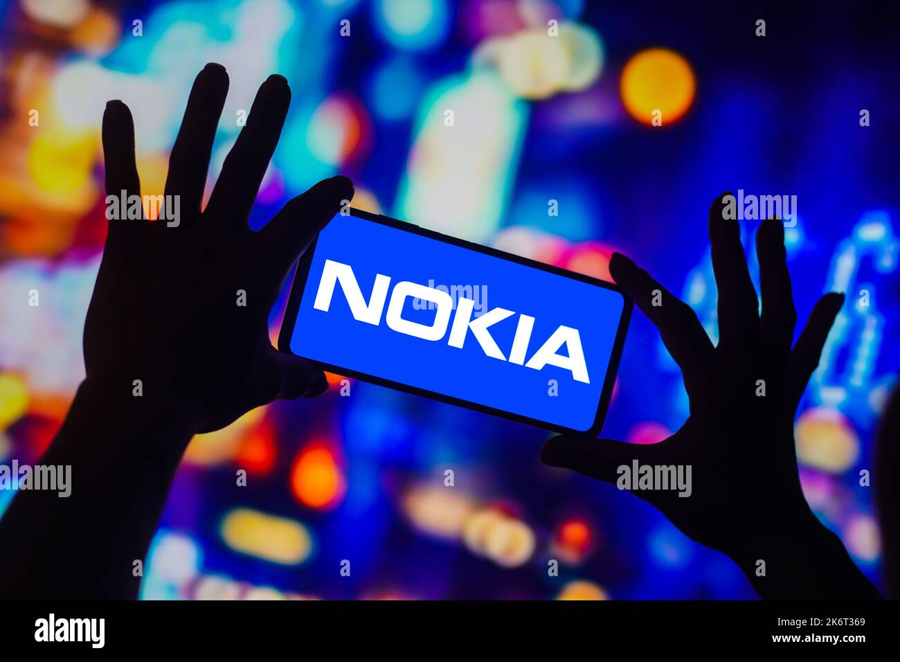Brazil. 15th Oct, 2022. In this photo illustration, the Nokia ...