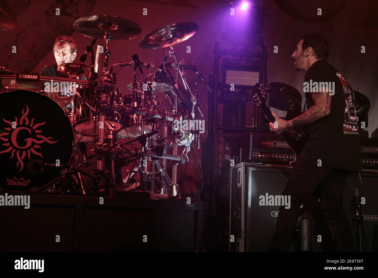 Godsmack live at Manchester Academy Uk, 9th October 2022 Stock Photo ...