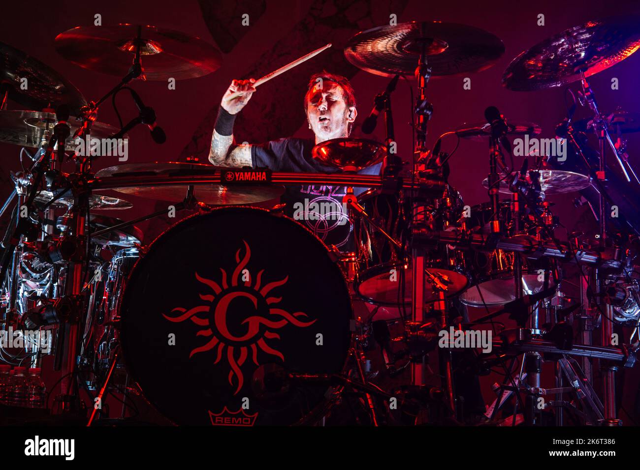 Godsmack live at Manchester Academy Uk, 9th October 2022 Stock Photo ...