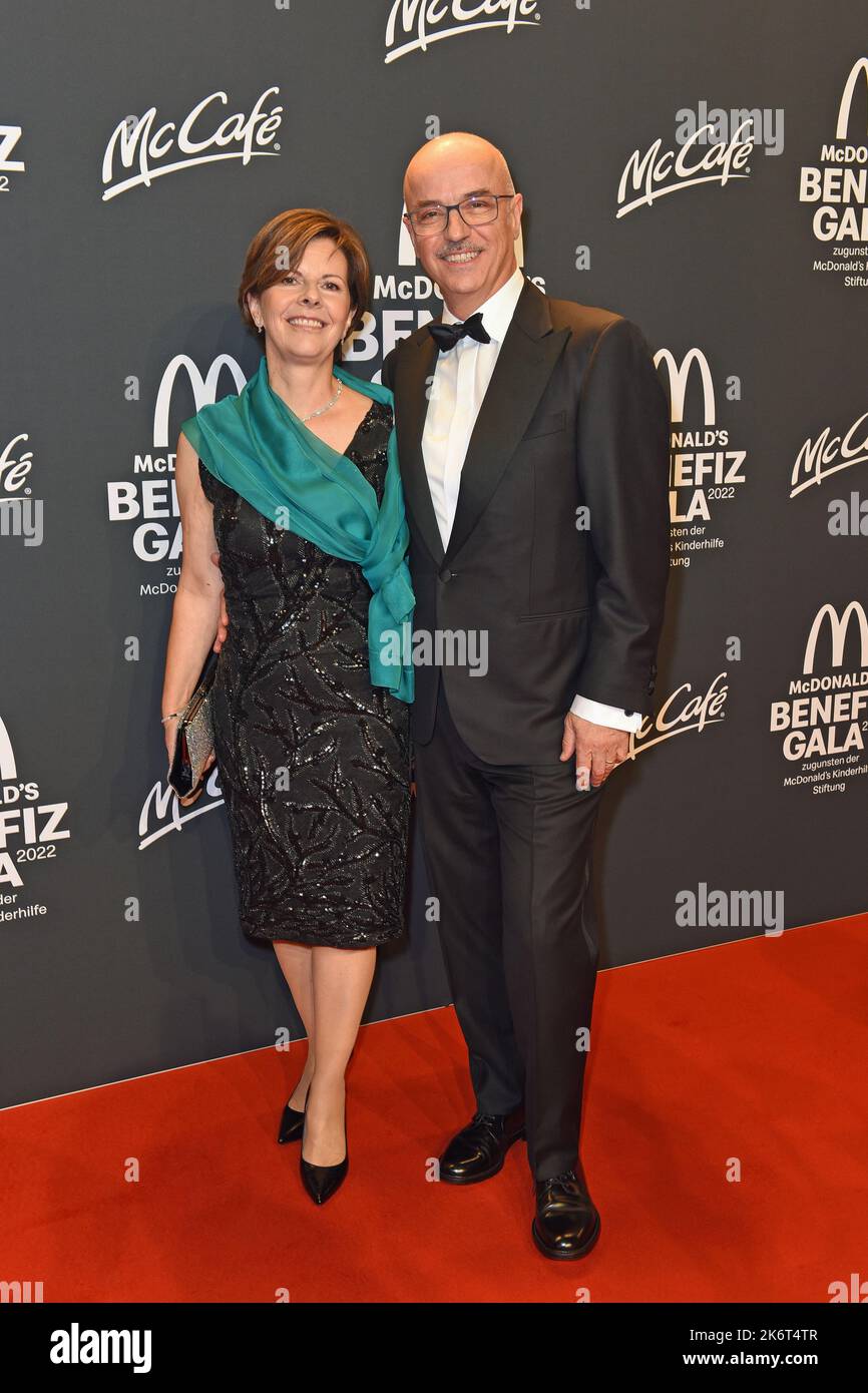 Munich, Germany. 15th Oct, 2022. Mario Federico, CEO of McDonald's ...