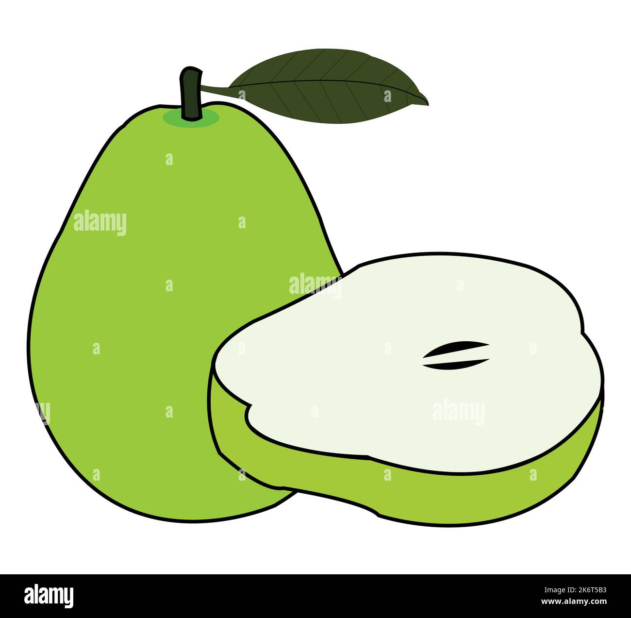 Colorful Pears Vector design. Best graphic resources illustration ...