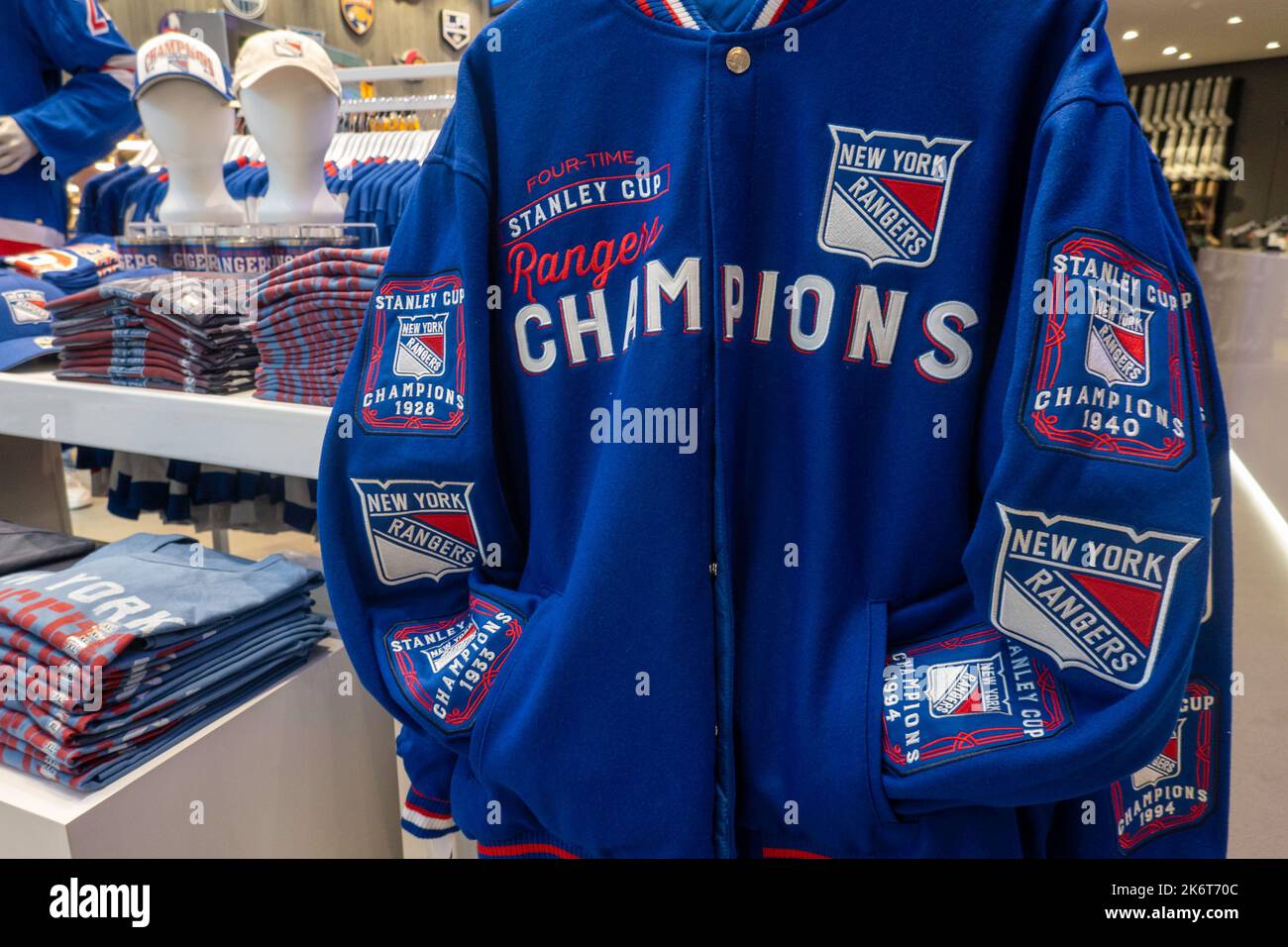 The new NHL Flagship Shop is located in Hudson Yards and offers hockey ...